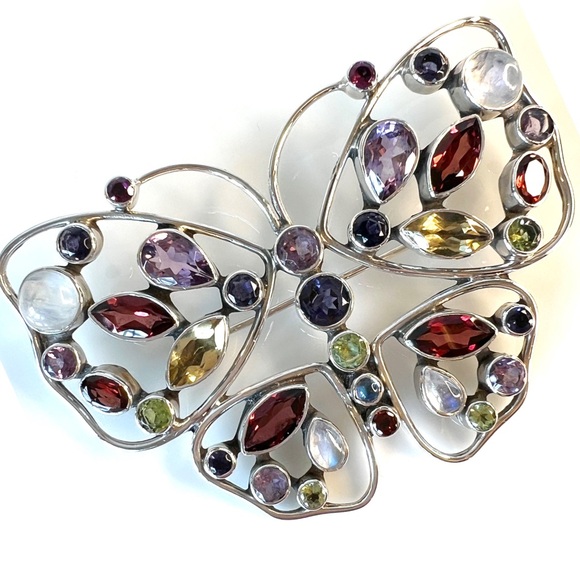 Nicky Butler | Jewelry | Vintage Nicky Butler 925 Sterling Silver Multi ...